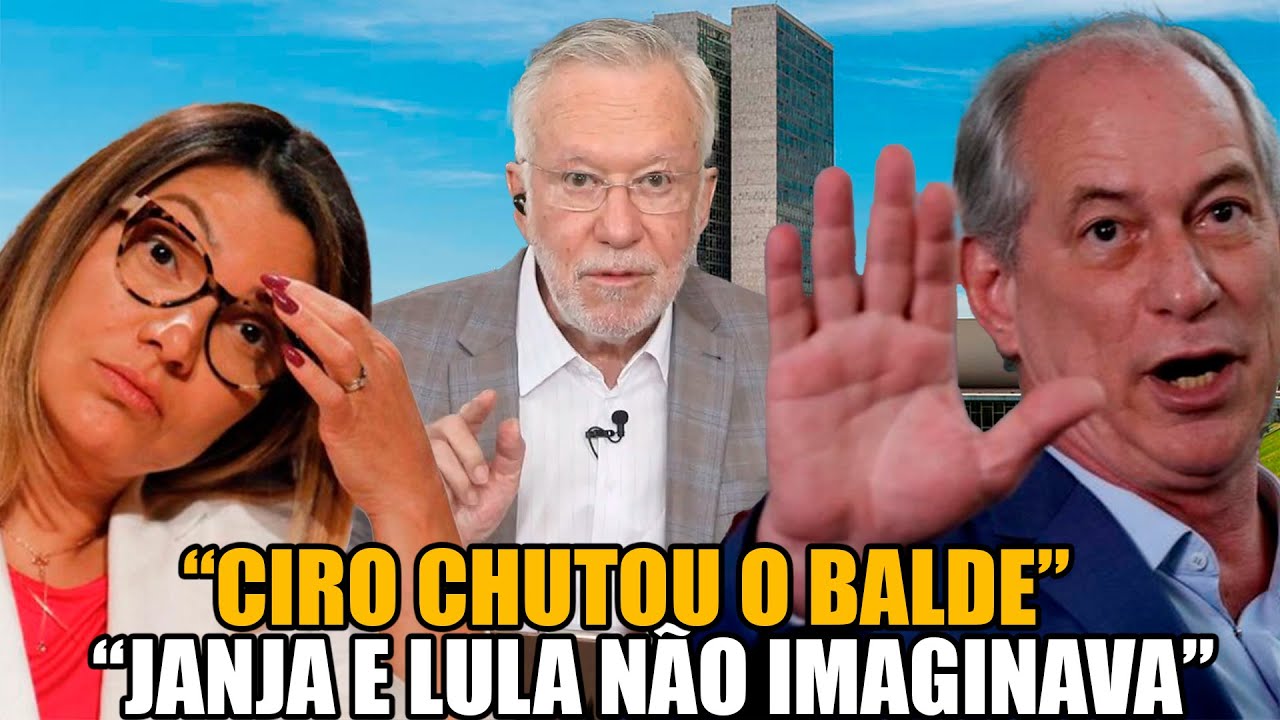 URGENTE! CIRO GOMES CHUTA O BALDE E PARTE PRA CIMA DE JANJA E LULA, E ...