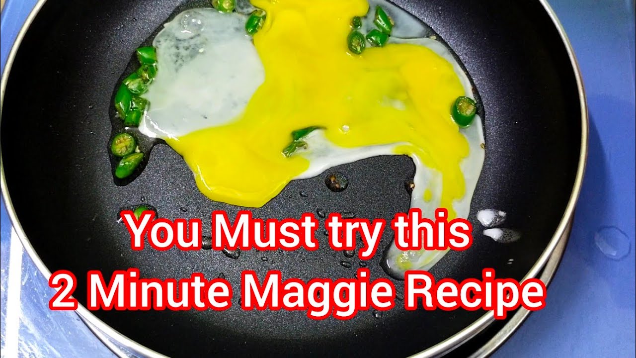 Do you have Maggie at home 😀 you Must try this 2 Minute Maggie Recipe 🔥 ...