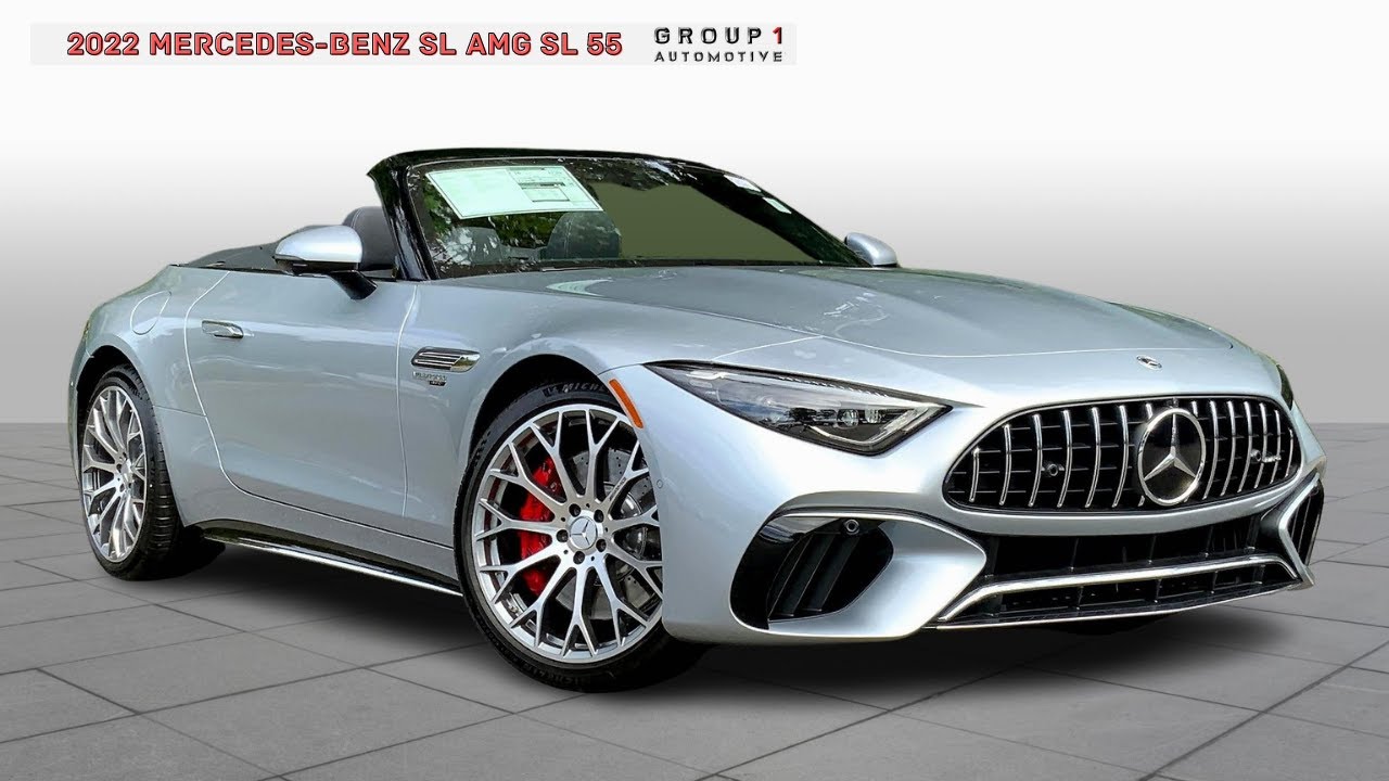 2022 Mercedes-Benz AMG SL 55 Roadster | Video Tour with Spencer - YouTube