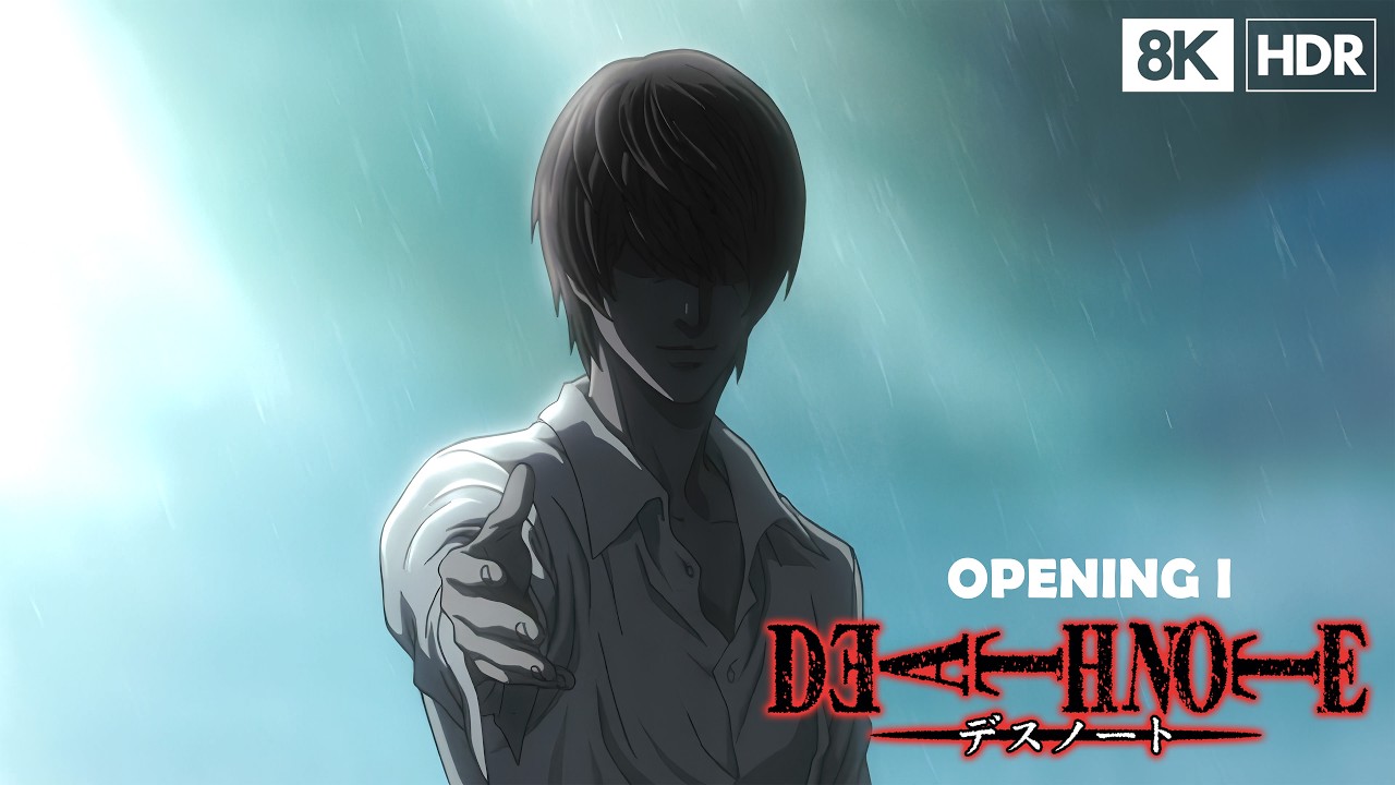 Death Note | Opening 1 [8K 60FPS HDR] - YouTube