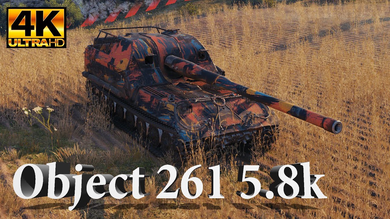 Object 261 video in Ultra HD 4K 5842 dmg, 774 kills, Confederate, High ...