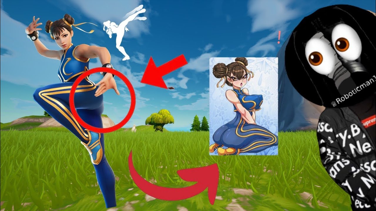 NEW *CHUNG LI* SKIN IS HELLA THICCC IN FORTNITE BATTLE ROYALE - YouTube