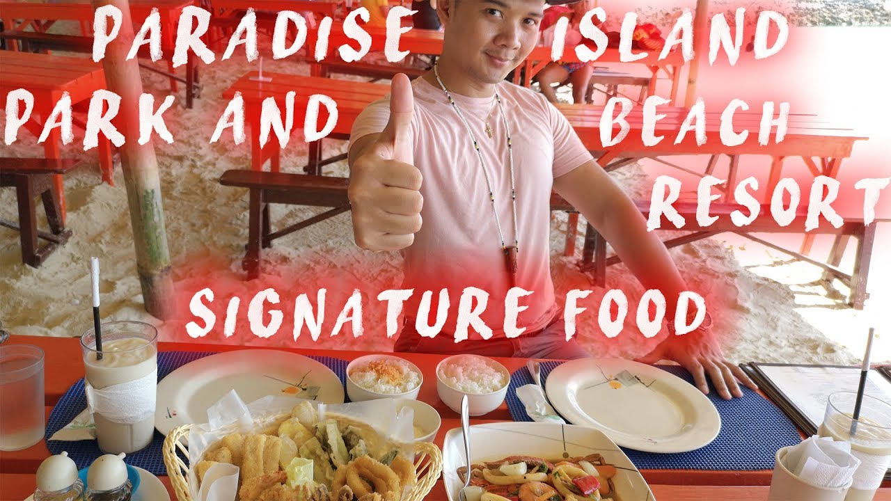 Paradise Island Park and Beach Resort, Samal Island | Food Review Vlog ...