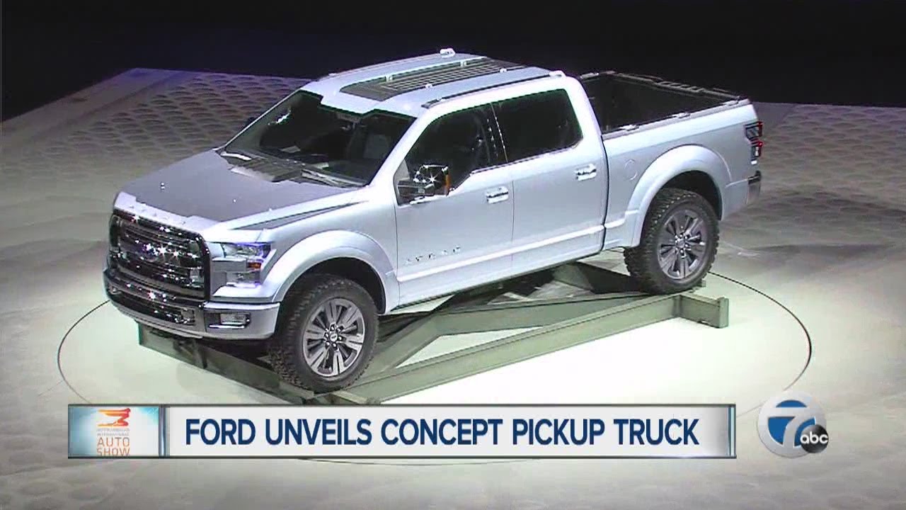 Ford unveils concept pick-up truck - YouTube