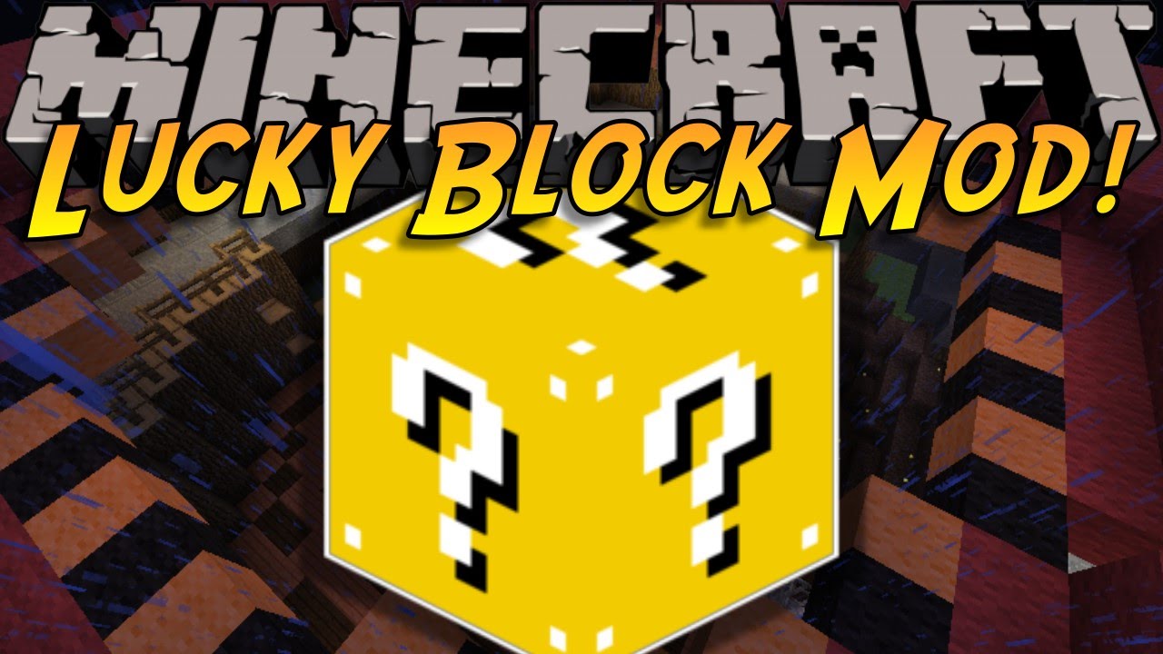 Minecraft Mod Showcase: Lucky Blocks! (Troll your friends or get lucky ...