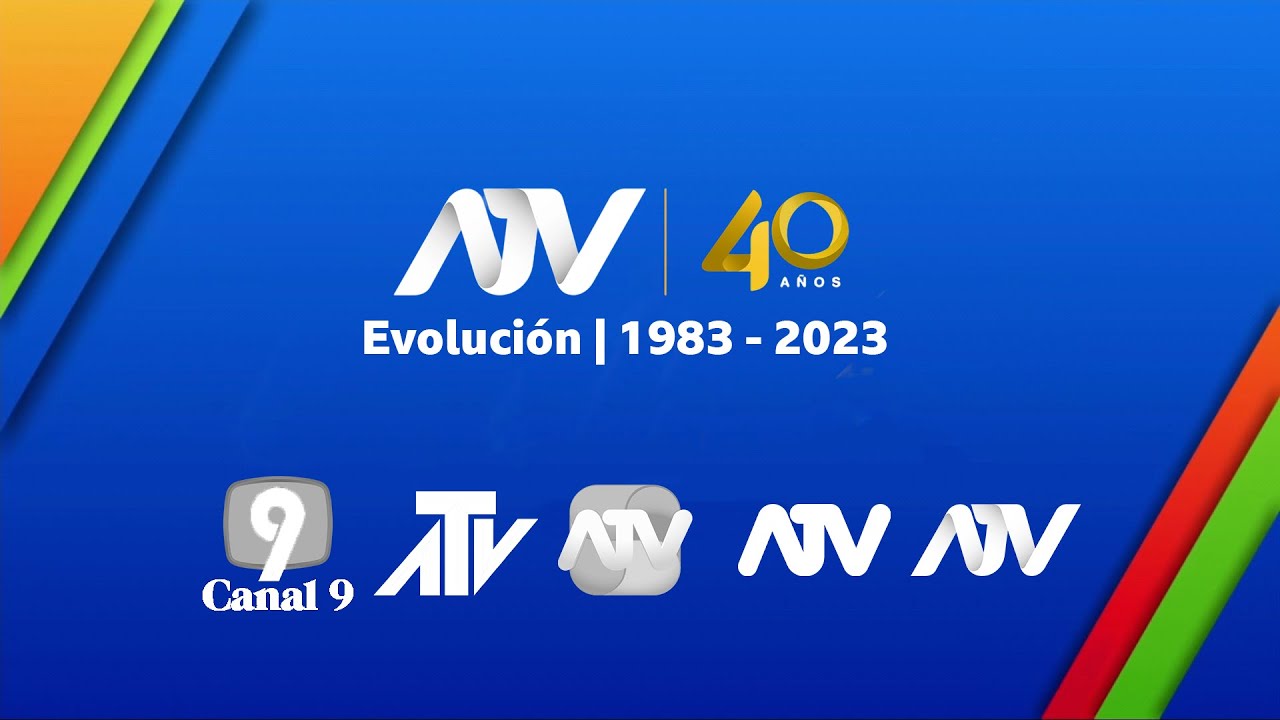 ATV - Evolución Gráfica (1983 - 2023) | Especial 40 Años - YouTube