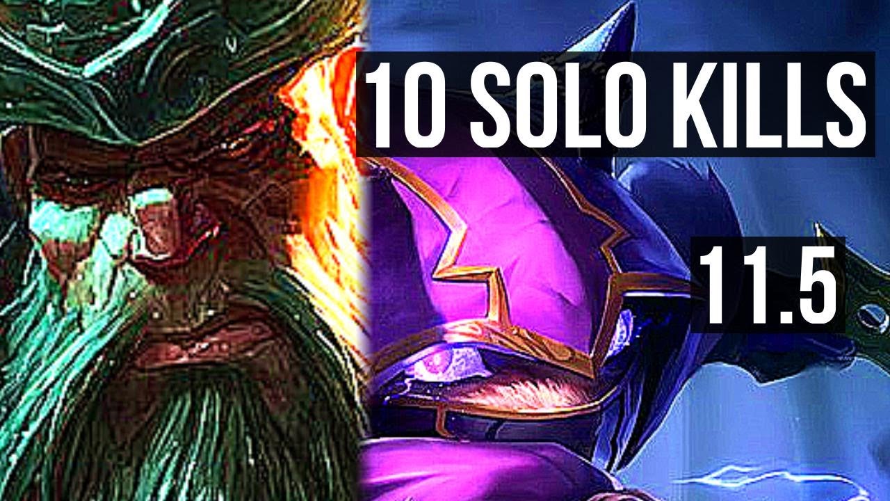 Gangplank Vs Kennen Top Defeat 10 Solo Kills 1 9m Mastery 700