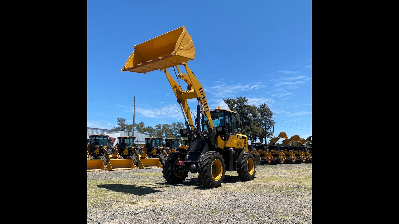 Pala Cargadora 1.5m3 EISEN 932 WHEEL LOADER - YouTube