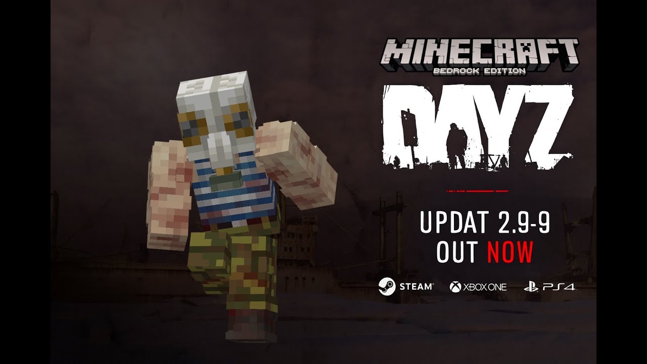 DayZ Minecraft Bedrock 2.9-9 Update - YouTube