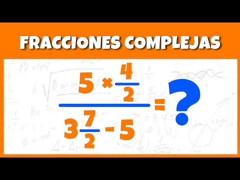 😁 COMO RESOLVER FRACCIONES COMPLEJAS para principiantes / Parte 1 😎 ...