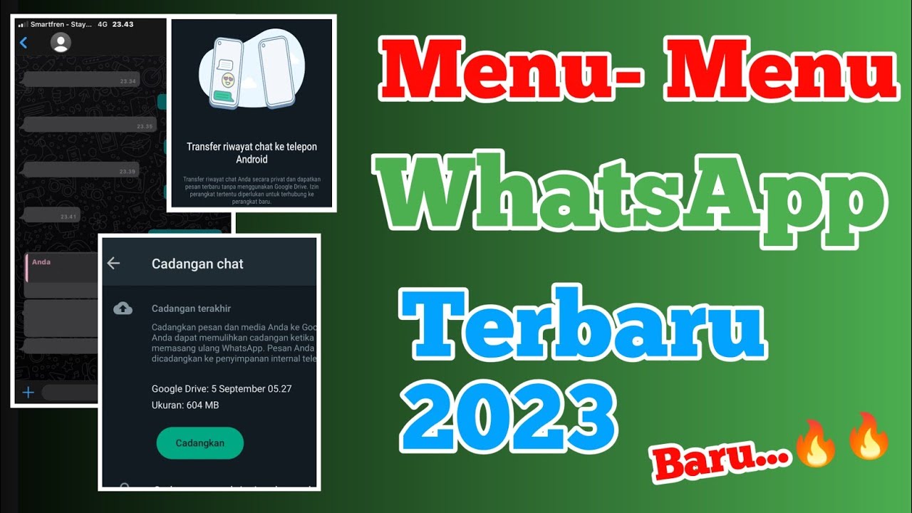Menu WhatsApp yang Jarang Diketahui - YouTube