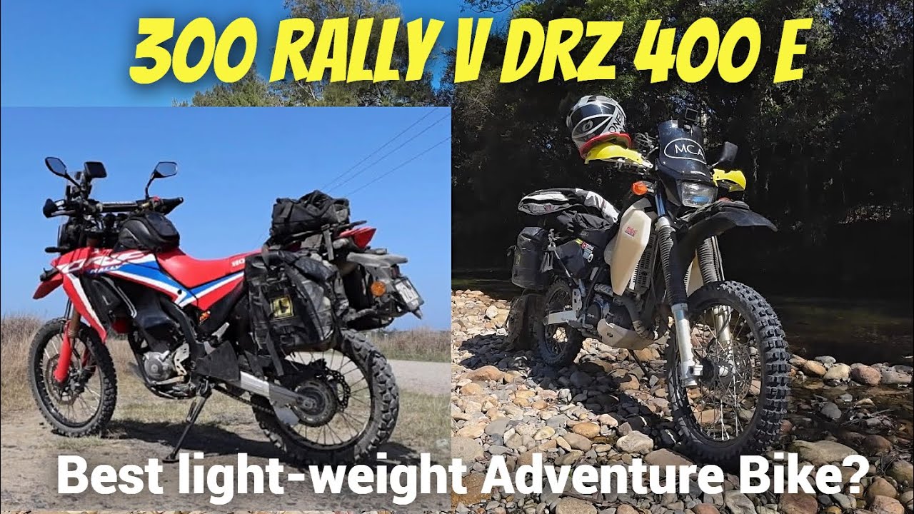 300 Rally V DRZ 400E - Which one is the best light - weight ADV Machine ...