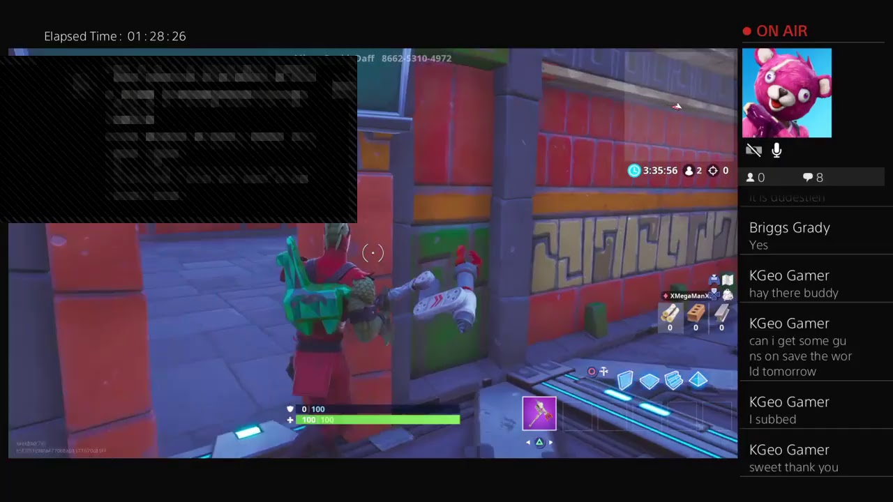XxeldoxX741's Live PS4 Broadcast fortnite extreme sniper trick shot and ...