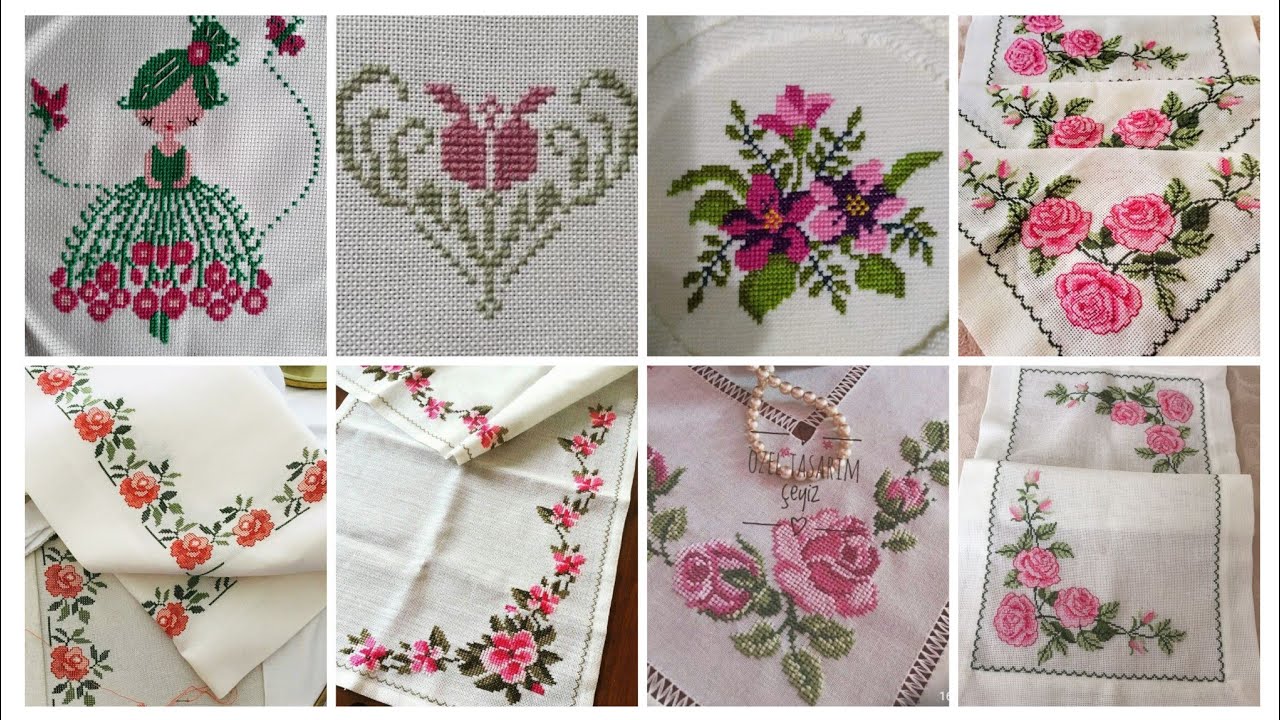 Very impressive and pretty cross-stitch pattern designing ideas # ...