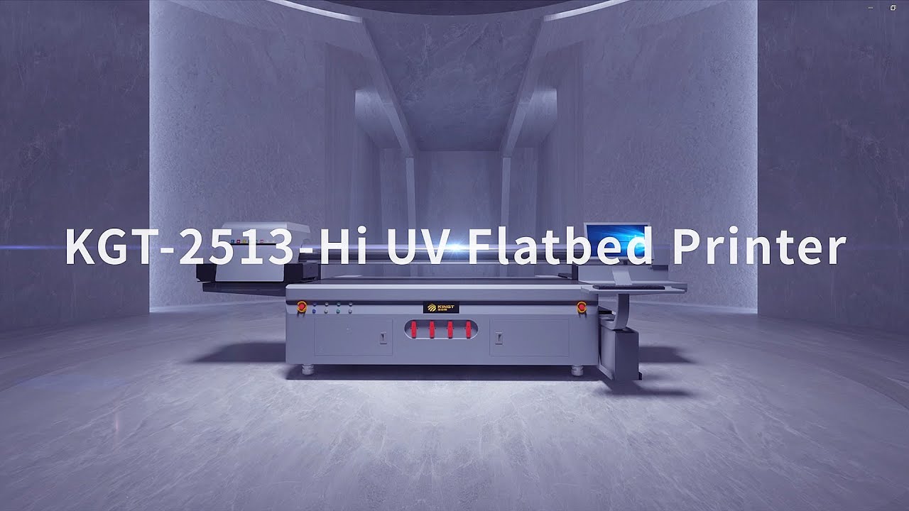 KGT-2513-Hi, the first UV flatbed printer that KINGT cooperates with ...