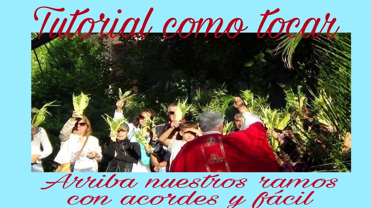 Tutorial como tocar ARRIBA NUESTROS RAMOS - YouTube