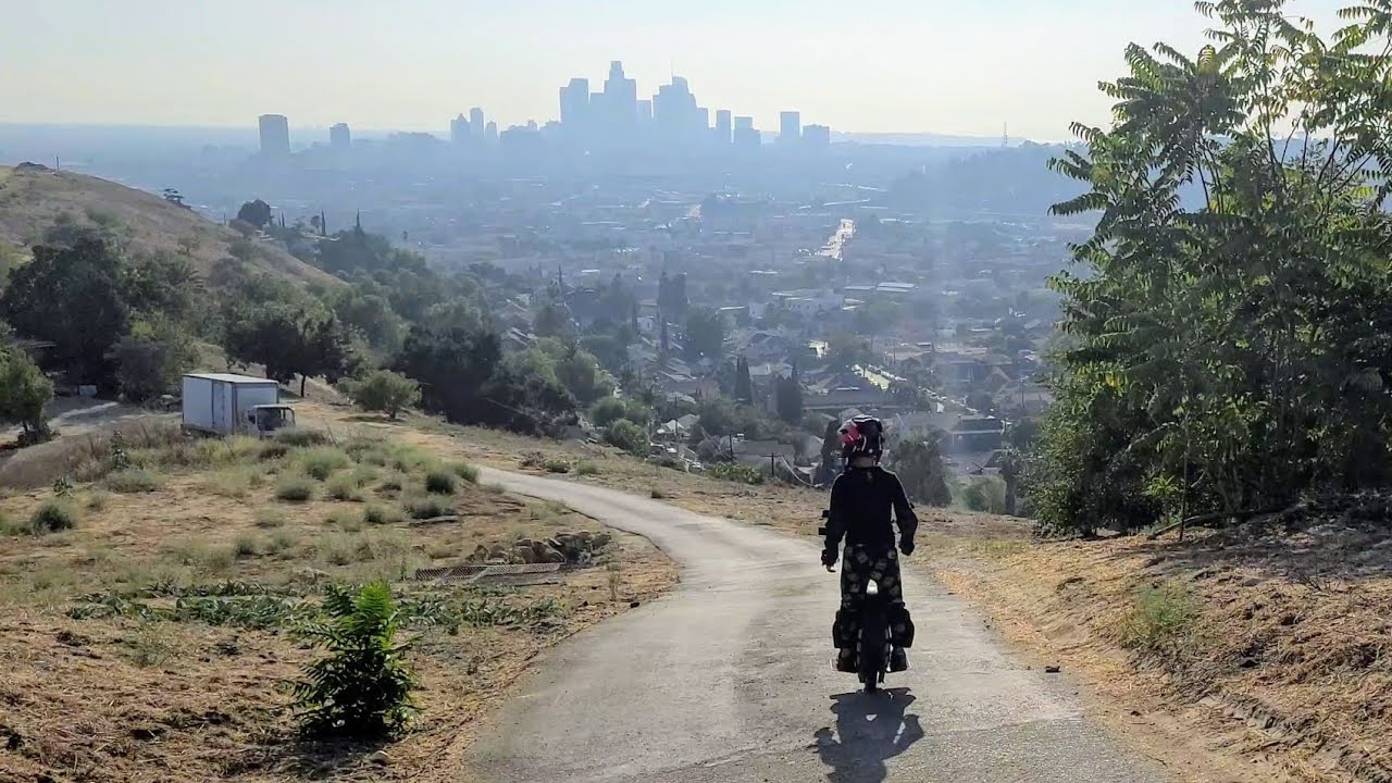 The Trails of Montecito Heights with great views of Downtown Los ...