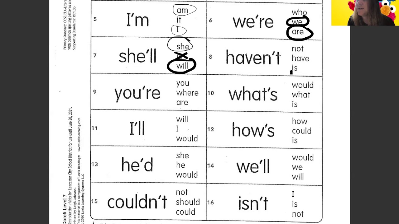 May Week 6 Day 2 Lexia Skill Builder - YouTube