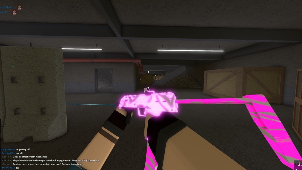 The Pink MP7: pew pew perfection. - YouTube