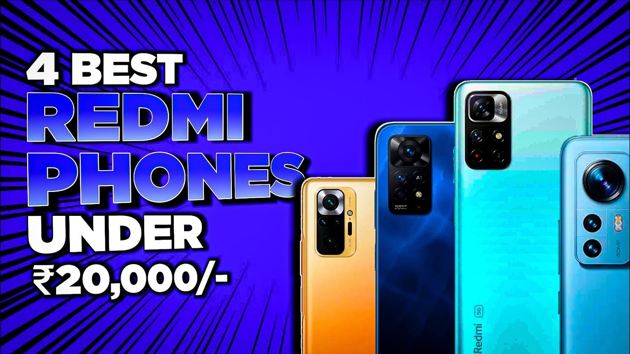 Best Redmi Phones Under 20000 In India 2022🔥 | Best Redmi Mobiles Under ...