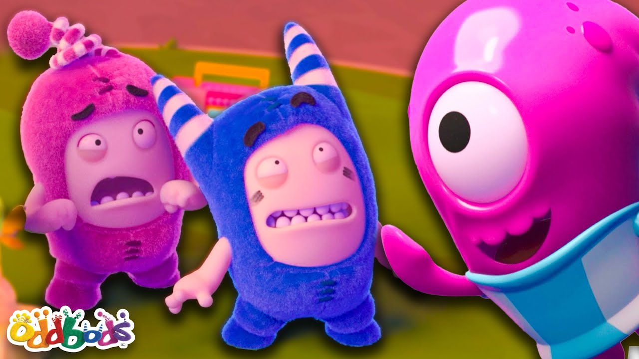 ODDBODS VS ALIENS?! | Oddbods 👹 | Action Cartoons For Kids - YouTube