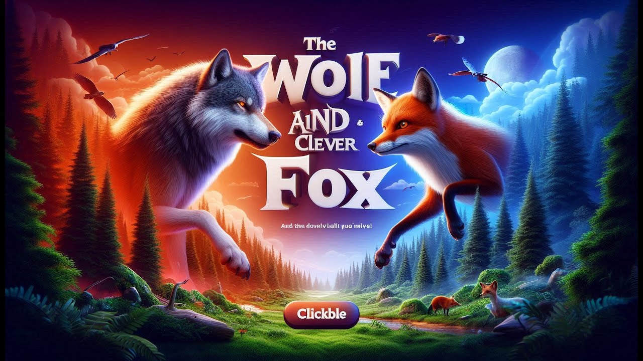 Wolf and Fox Story | Clever Fox and Greedy Wolf | Greedy Wolf and ...