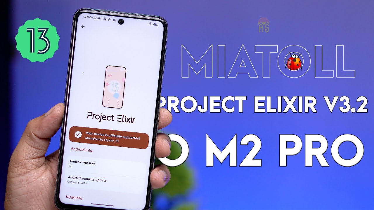 Official Android 13 Project Elixir v3.2 for (Miatoll) Poco M2 Pro, Redmi Note 9S/Pro/Max/10 Lite ...