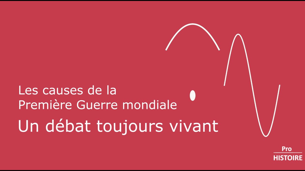 Les causes de la première guerre mondiale : un débat toujours vivant ...