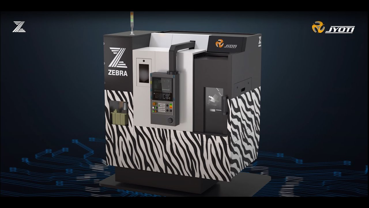 Zebra Machine | Product Film | Jyoti CNC Automation Limited - YouTube