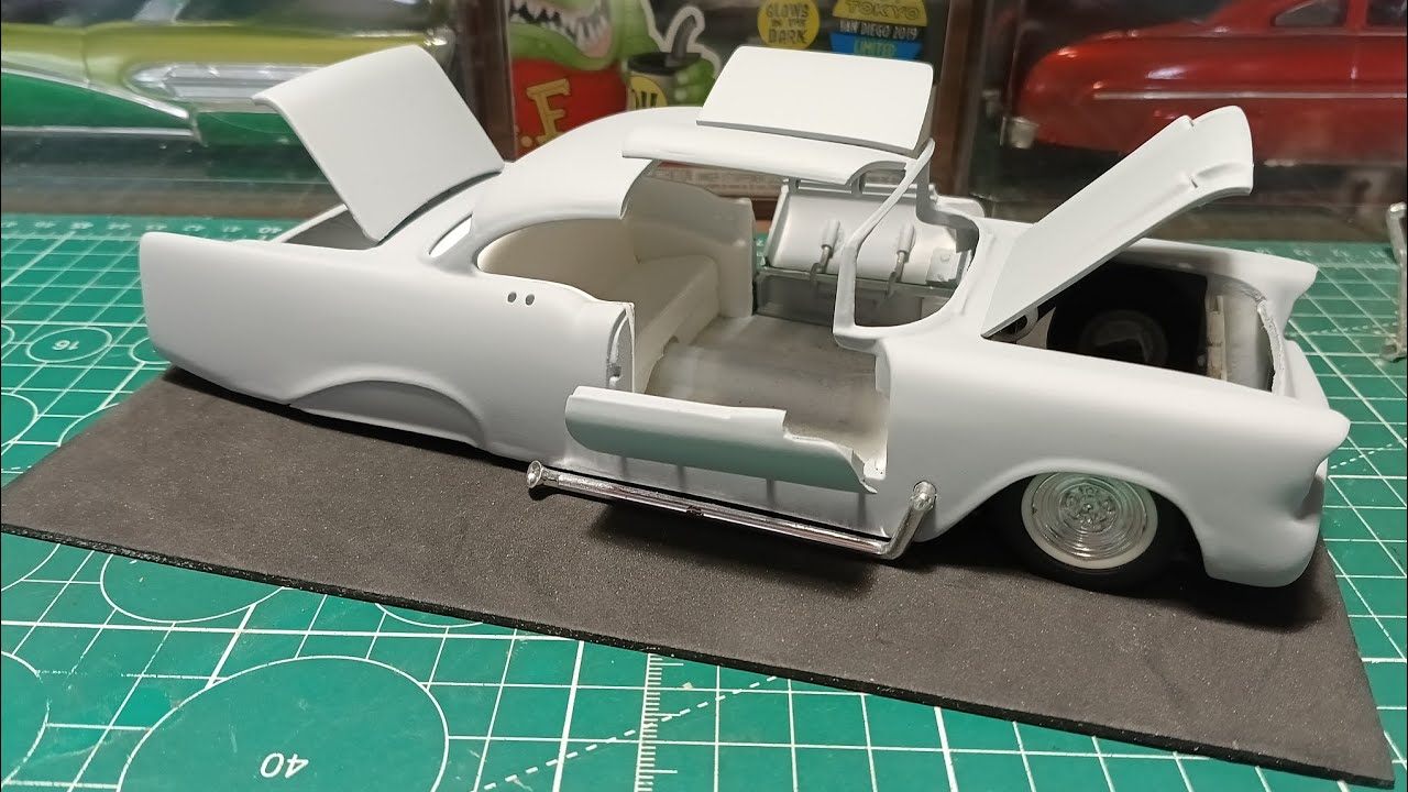 Update on my Atlantis 57 Chevy build and more - YouTube