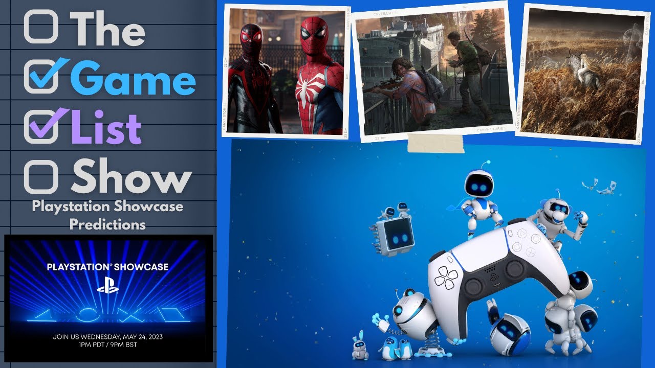 2023 Playstation 5 Showcase Predictions - GameList - YouTube