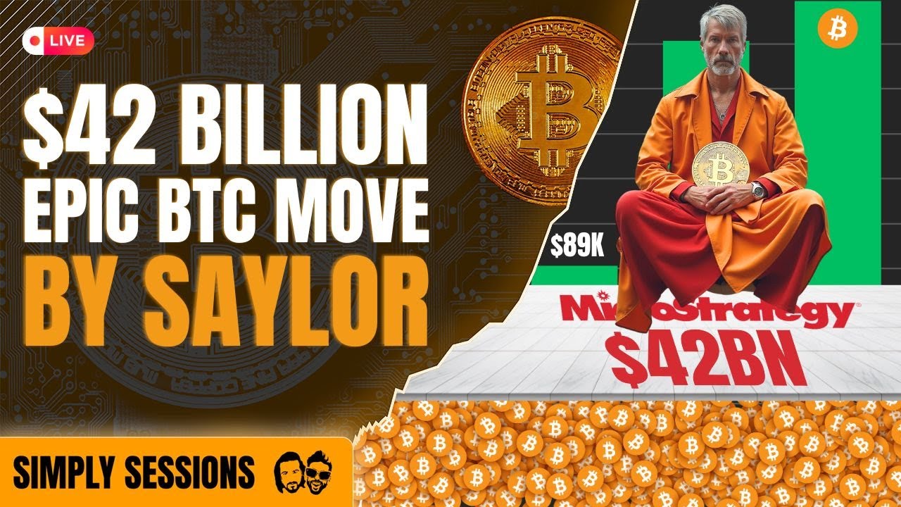 Saylor’s Epic $42BN Move: Has Bitcoin Just Entered A New Era? - YouTube