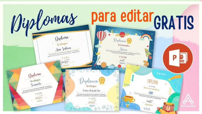Plantilla De Certificado De Diploma De Graduación Editar Las 25