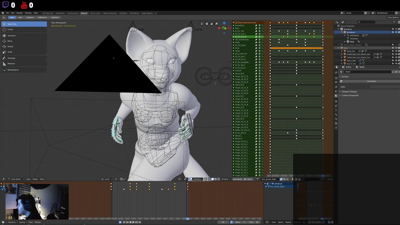 Creating Walk Back and Strafe Animations for Fennec Fox - YouTube