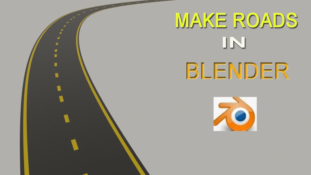 Blender 3D How To Make Curved Roads In Blender Tutorial YouTube Blender 3D How To Make Curved Roads In Blender Tutorial YouTube