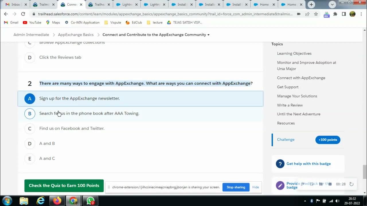 Connect and Contribute to the AppExchange Community | AppExchange Basics | Admin Intermediate ...