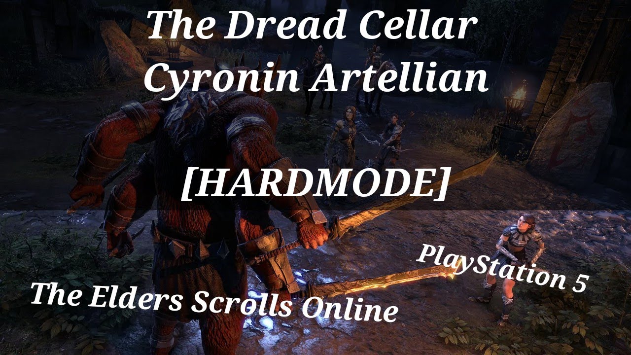 ESO Dread Cellar Cronin Artellian [HARDMODE] - YouTube