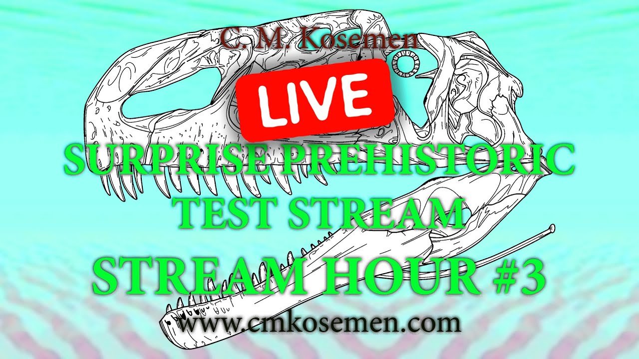 Surprise Gumby Dinosaur Test Stream - YouTube