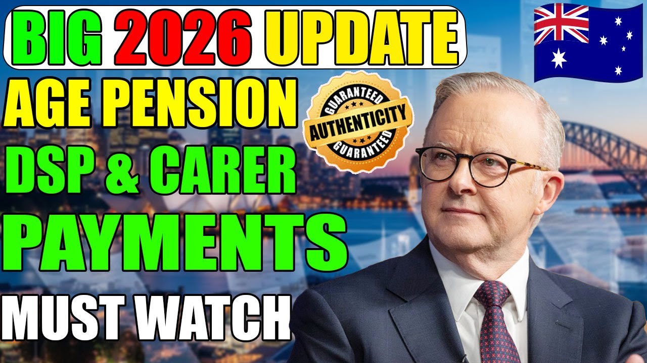 Australia 2026: Major Age Pension, DSP & Carer Payment Changes You Must ...