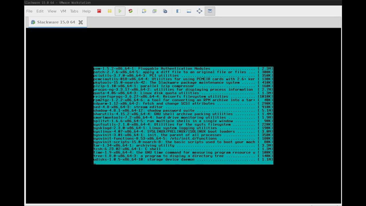 Slackware 15 Install - YouTube
