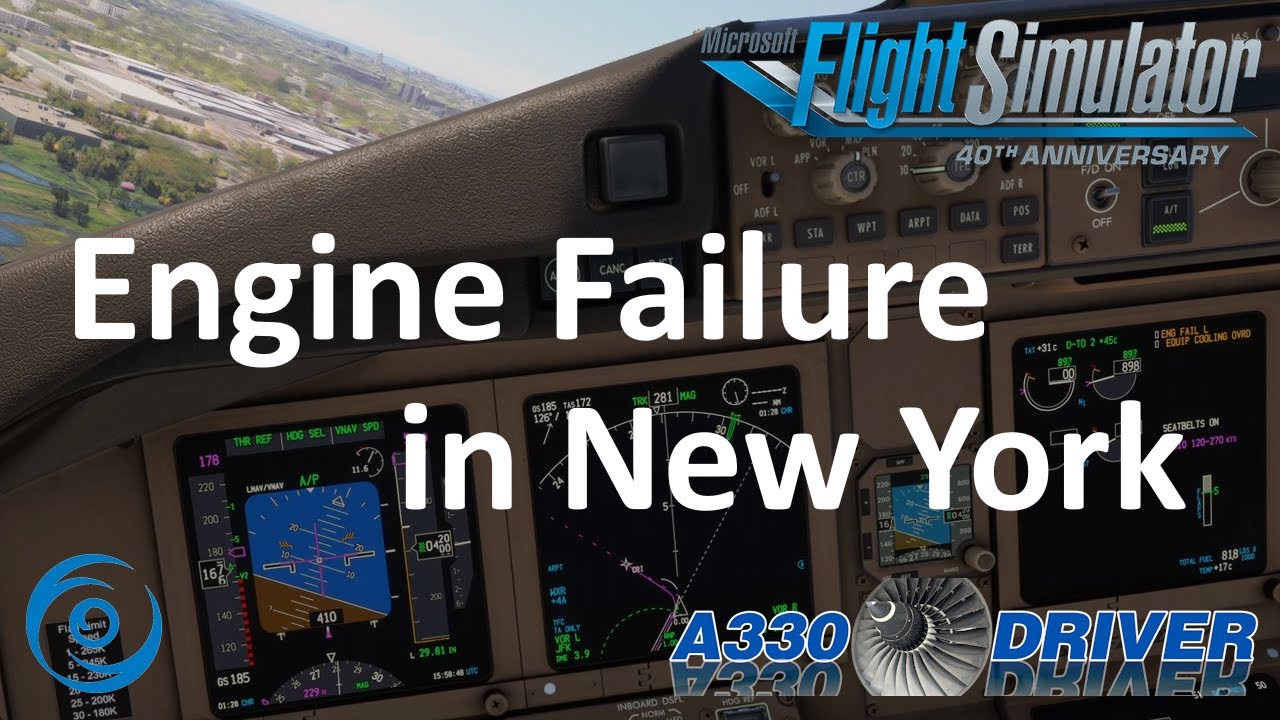 Engine Failure out of New York! | PMDG 777 | Real Airline Pilot - YouTube