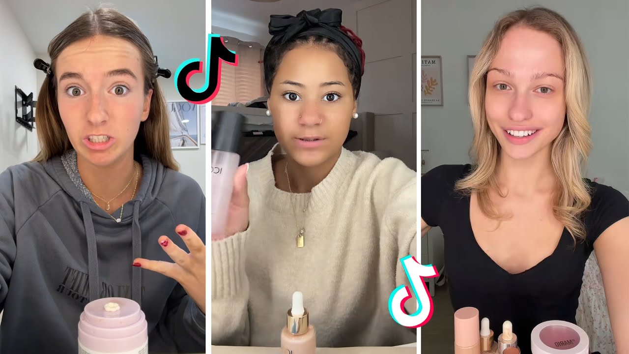 Makeup Tutorial Tiktok Compilation - GRWM ( Get Ready With Me ) ️ ...