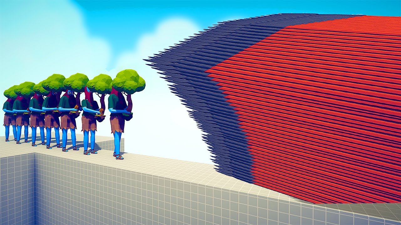 TREE GIANTS vs EVERY GOD - Totally Accurate Battle Simulator TABS - YouTube