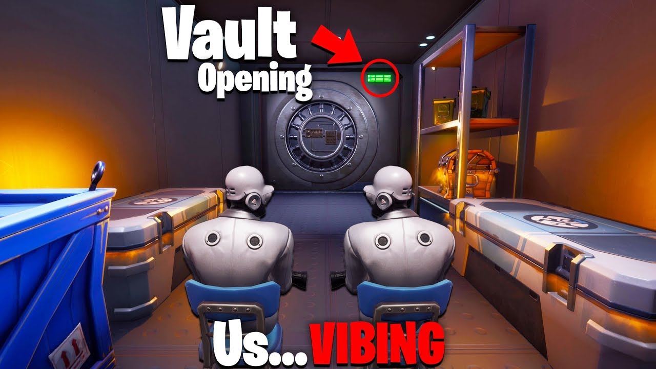 7 Minutes of the Vault Door Opening but 2 people are inside... 😂 - YouTube
