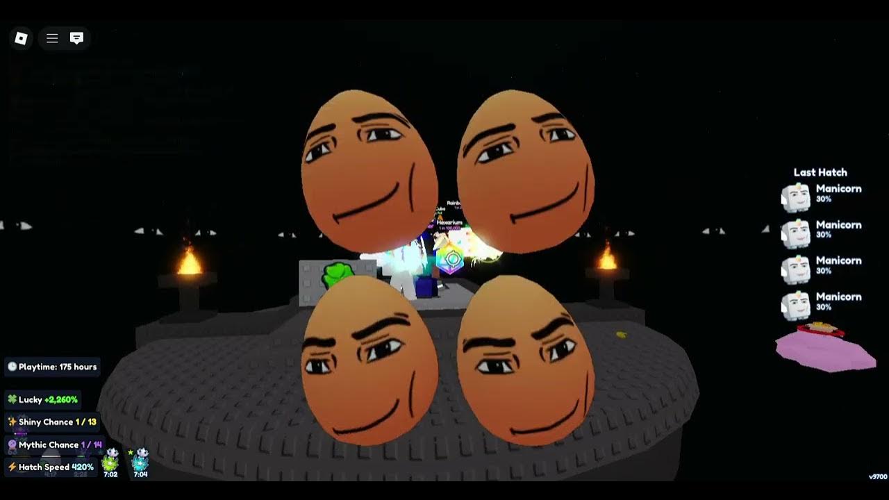 [BGSI] Aura Egg Raw Footage - YouTube