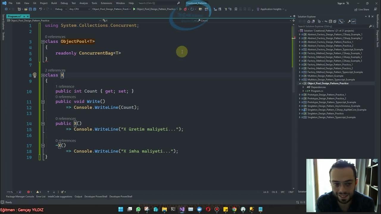 Object Pool Design Pattern #2 - Pratik Anlatım - YouTube
