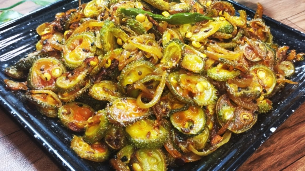 Crispy Kheksa ki sabji / Kankoda Ki healthy recipe in bhujia style.. वन ...