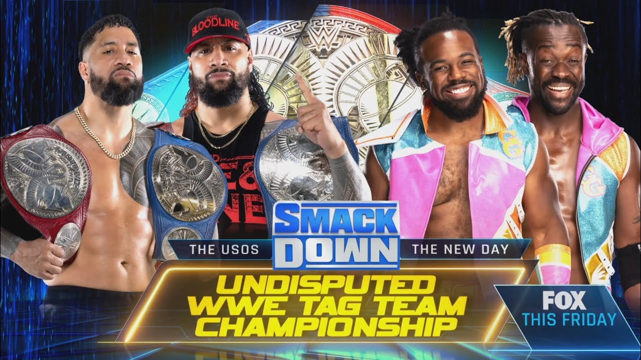 Undisputed WWE Tag Team Championship Match (Full Match Part 2/2) - YouTube