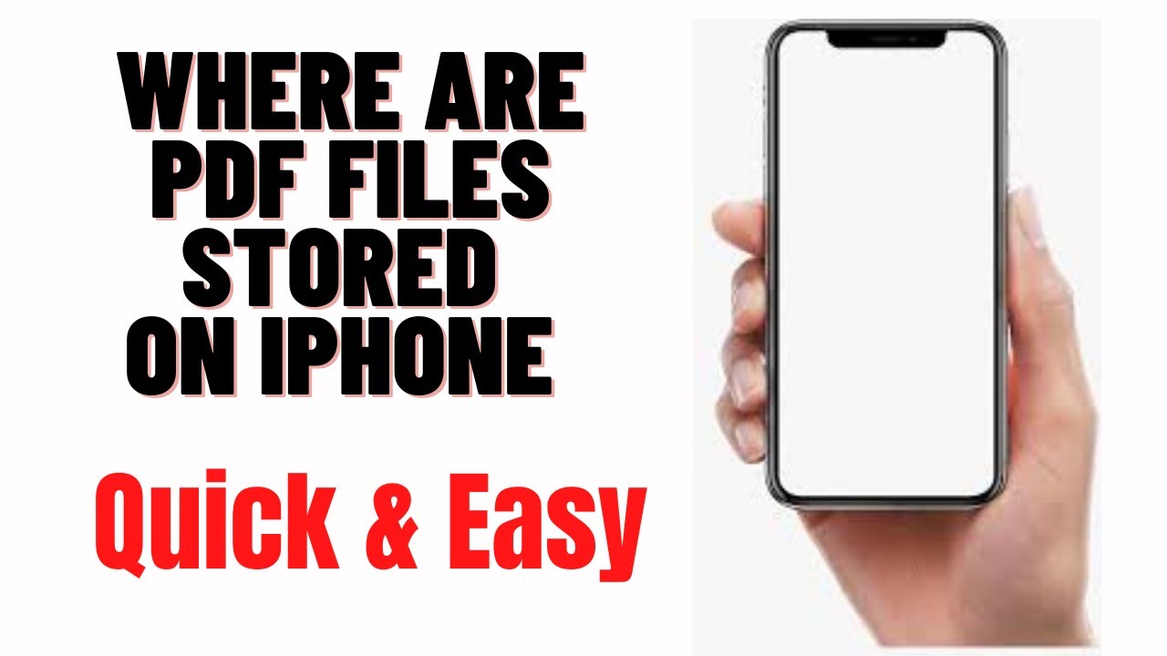 Where Are Pdf Files Stored On Iphone YouTube Where Are Pdf Files Stored On Iphone YouTube
