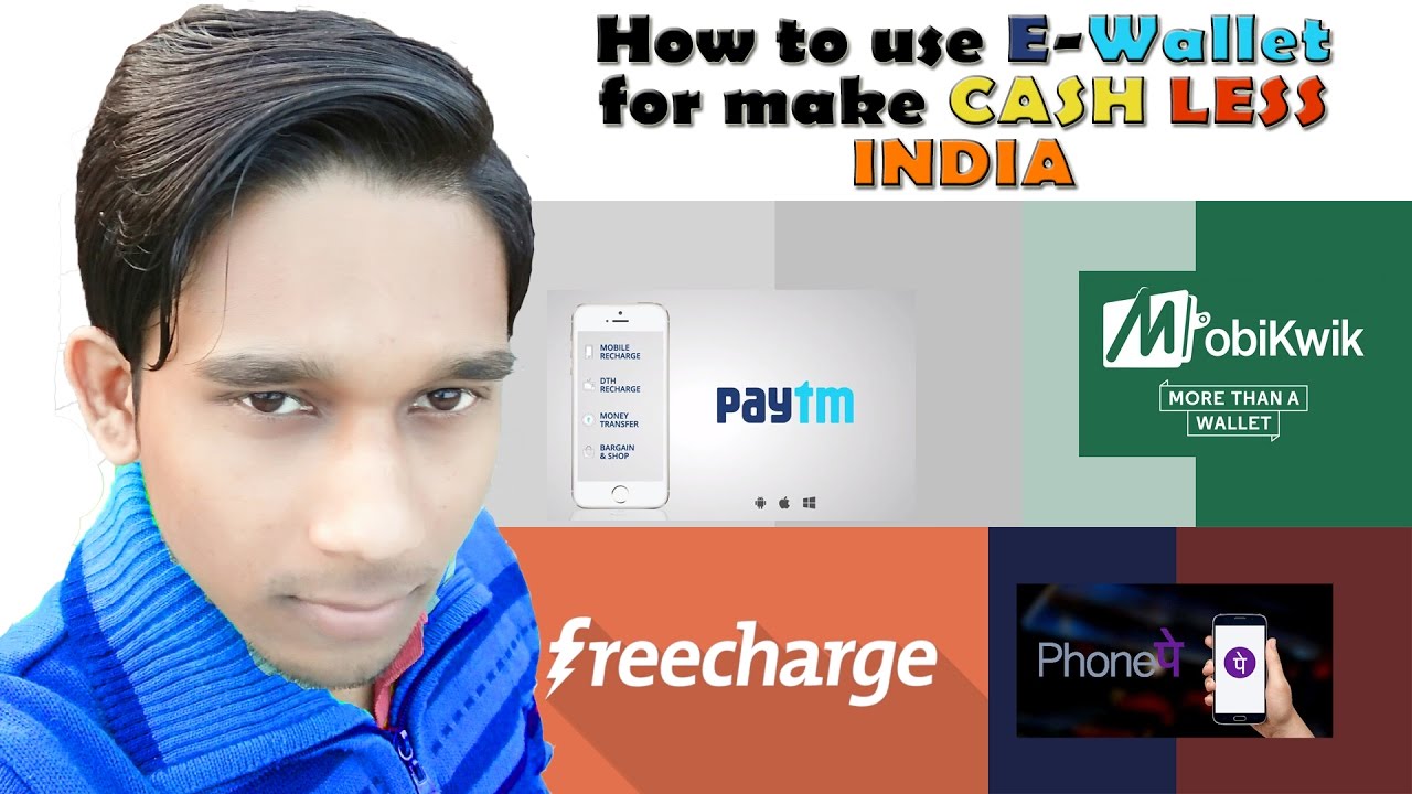 E-WALLET Help For Make CASH LESS INDIA - YouTube